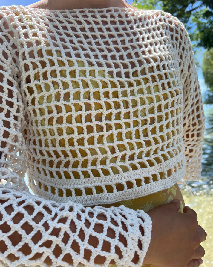 The Summer Mesh Top — Digital Pattern – marsombrero